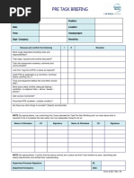 Welfare Facilities - Checklist | PDF