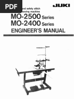Juki MO-2516 Instrction Manual | PDF