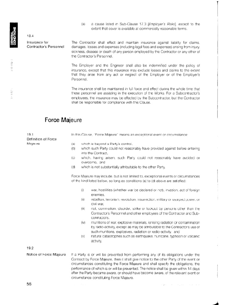 FIDIC 1999 - RED BOOK-editable PDF | PDF