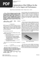 Study of An FSAE Undertray | PDF | Lift (Force) | Force