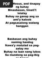 Inay Lyrics Church Lyrics | PDF