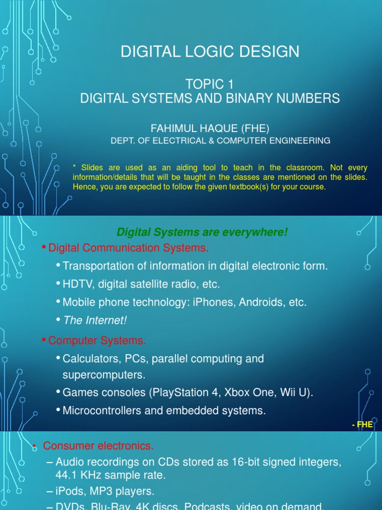 Digital Systems and Binary Numbers | PDF | Binary Coded Decimal | Digital Electronics
