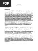 Copyreading-Filipino - Activity Sheet | PDF