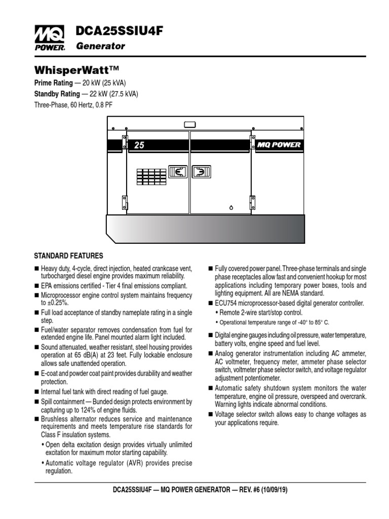 DCA25SSIU4F Data Sheet | PDF | Amplifier | Engines