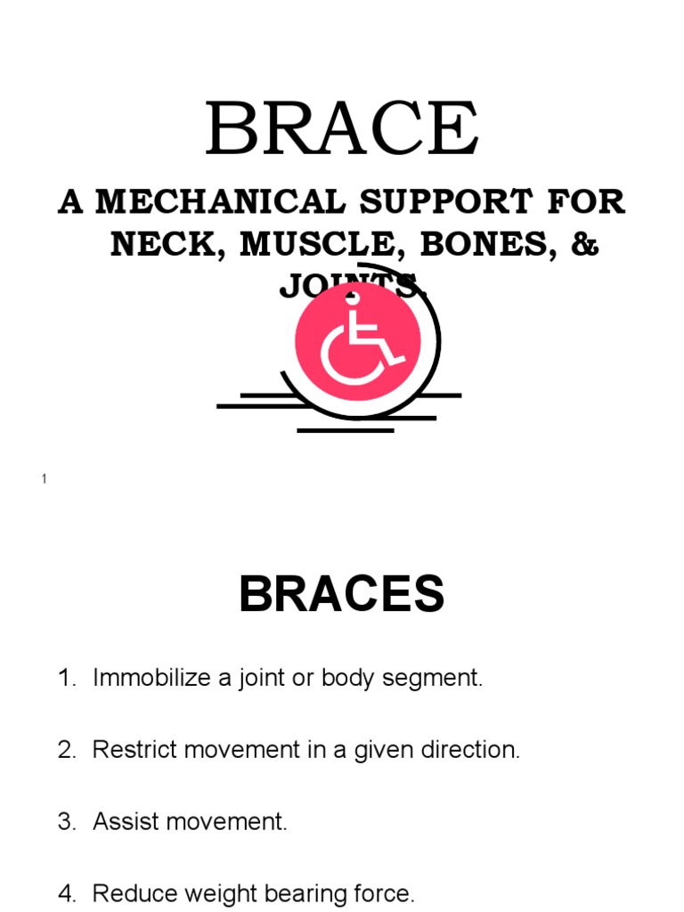 Overview of Mechanical Braces | PDF