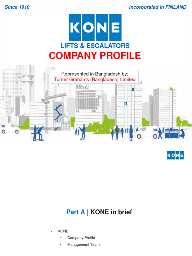 KONE - Company Profile (December 19, 2018) | PDF | Elevator | Business