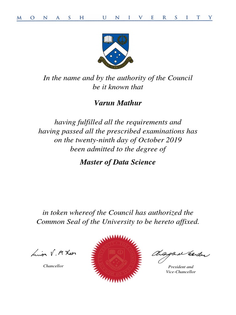 Varun Mathur: Chancellor President and Vice-Chancellor | PDF | Law ...