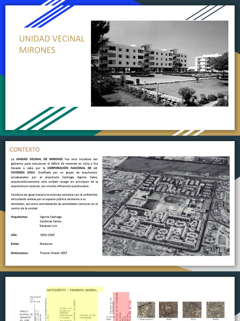 Analisis de Unidad Vecinal Mirones PDF | PDF