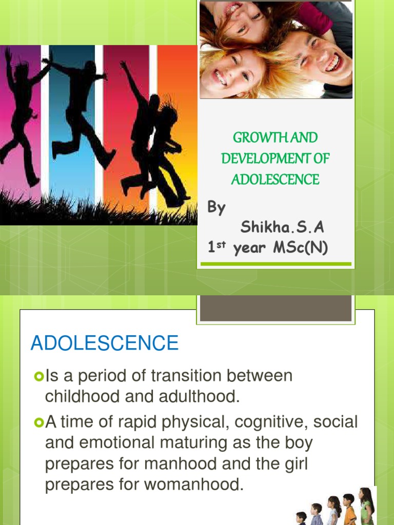 Growth Development For Adolescents | PDF | Puberty | Adolescence