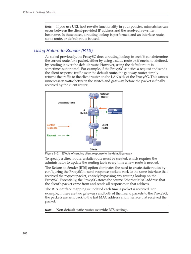 RTS Feature of Bluecoat | PDF | Transmission Control Protocol | Router (Computing)