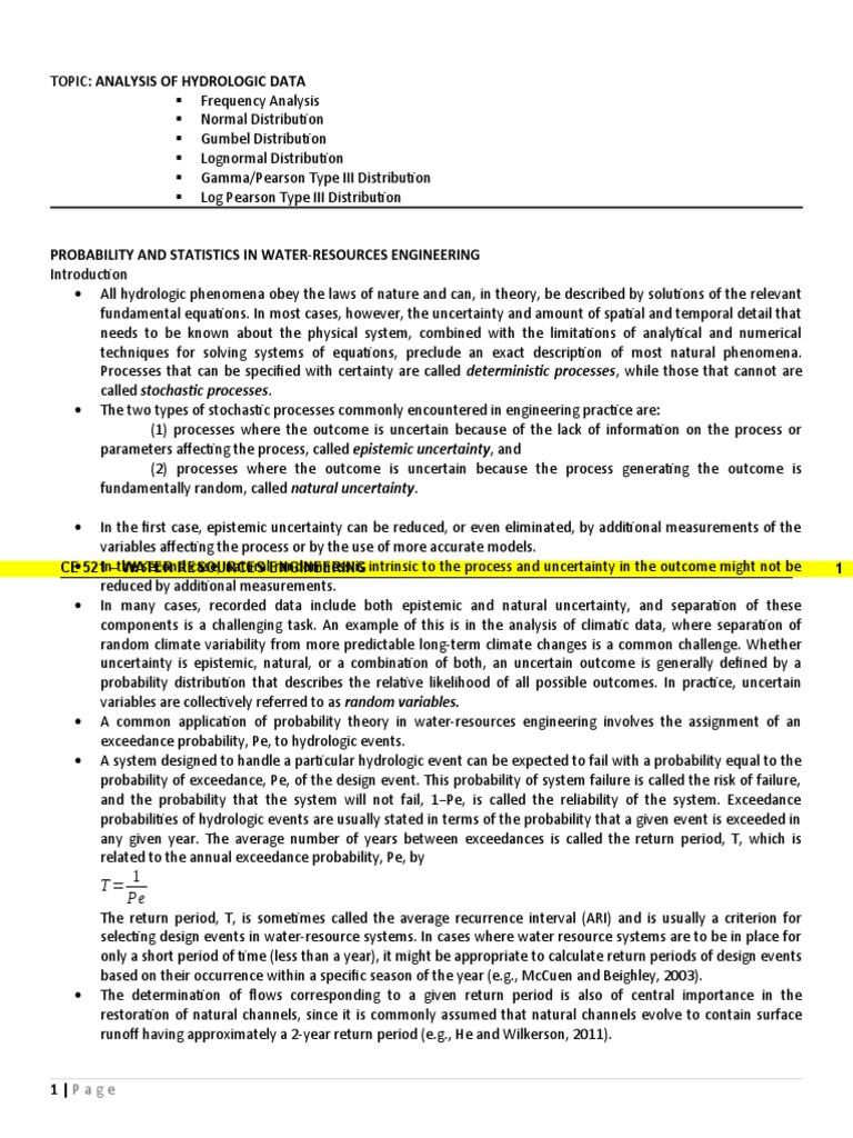 Lesson 5 Frequency Analysis | PDF | Normal Distribution | Probability ...
