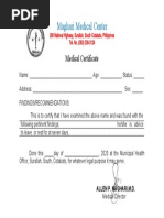 Clinical Abstract Sample - Prac 2 | PDF | Dehydration | Medicine