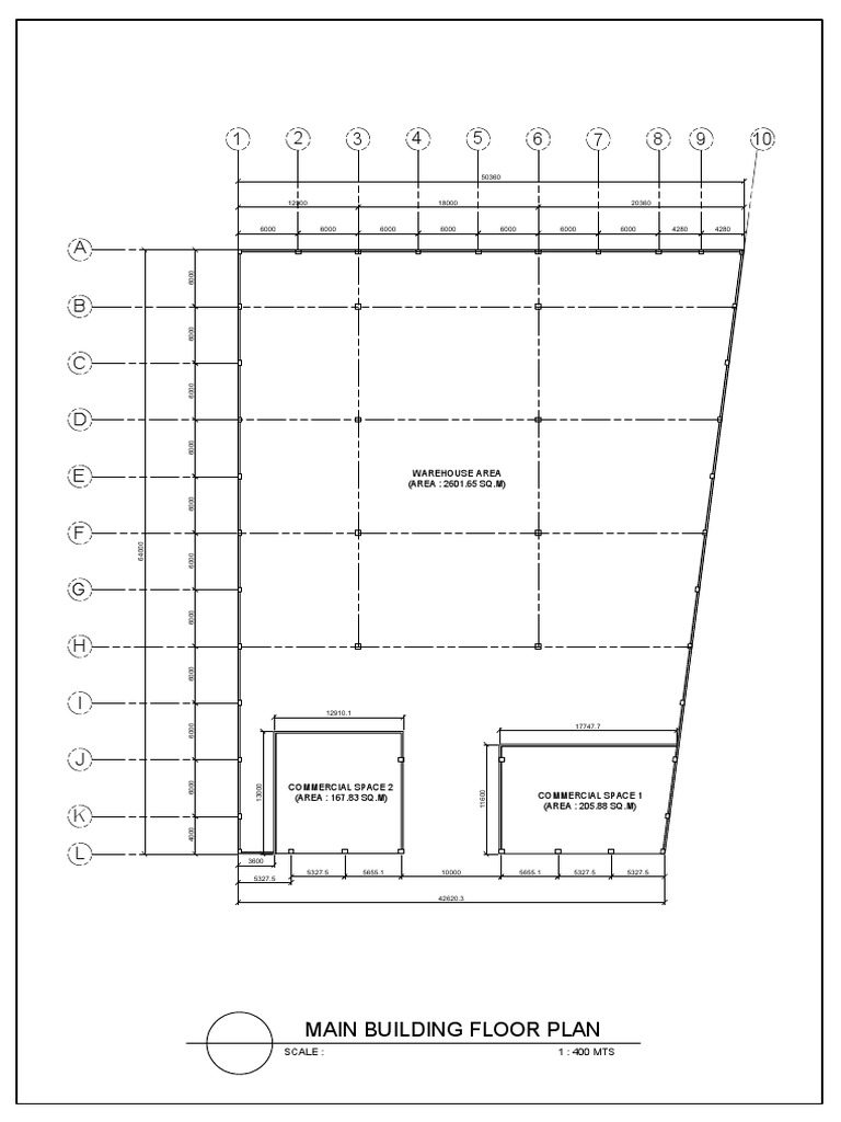 Main Building Floor Plan Overview | PDF | Technology & Engineering