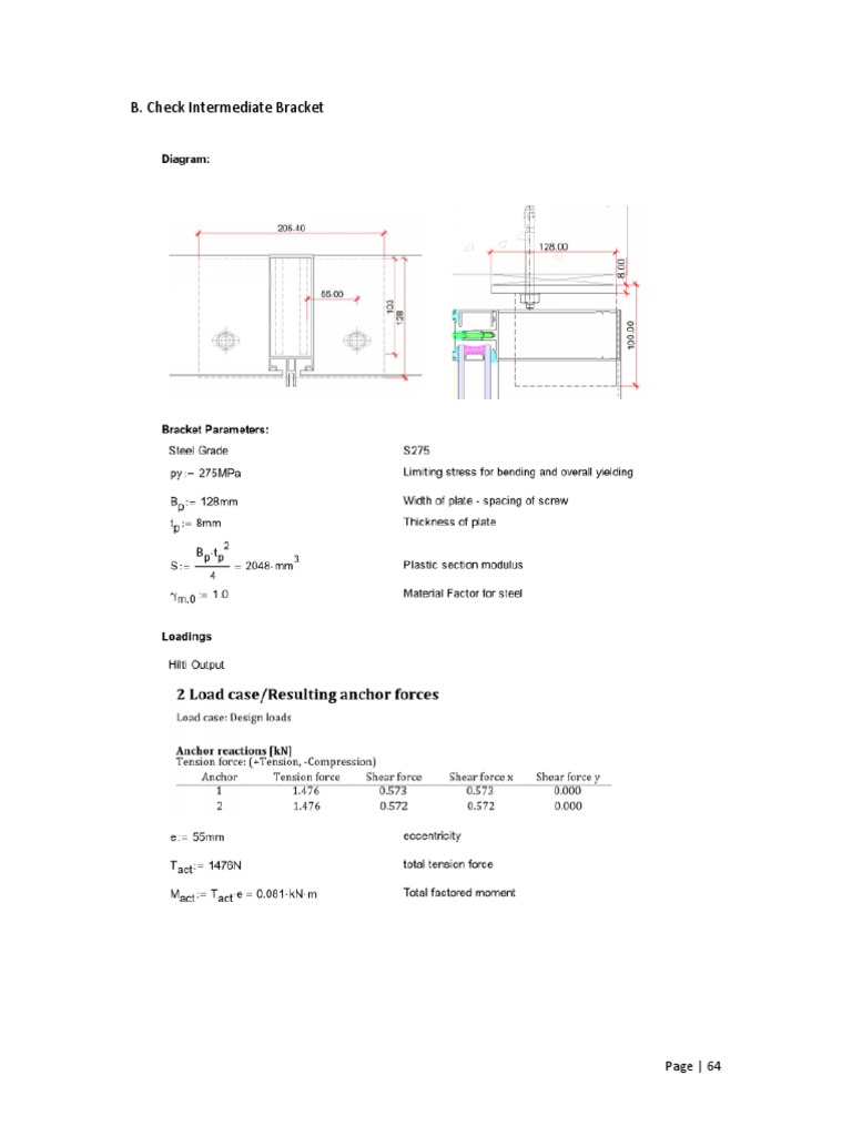 Intermediate Bracket Check | PDF