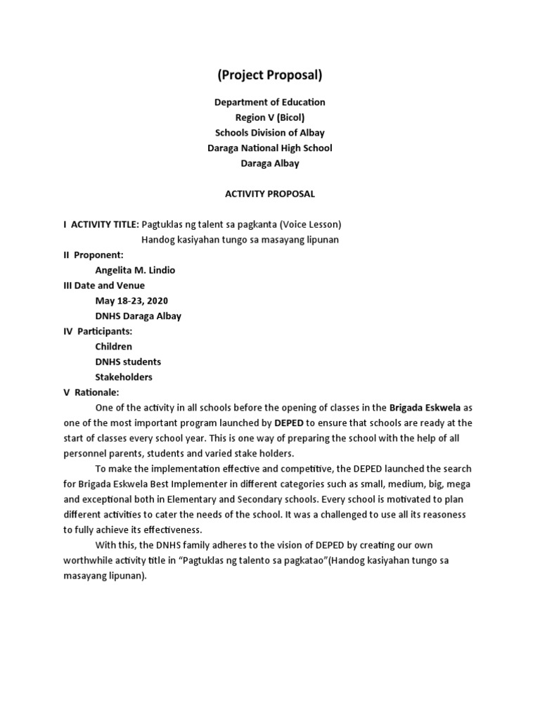 Project Proposal | PDF | Cognition | Behavior Modification