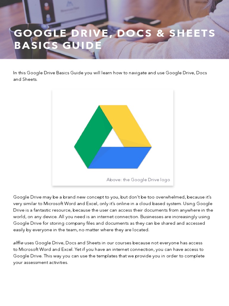 Google Drive, Docs & Sheets Basics Guide | PDF | System Software ...
