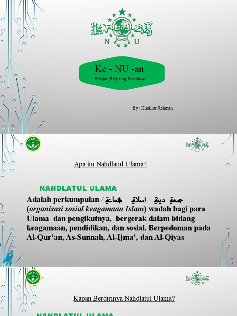 Materi ke-NU-an | PDF