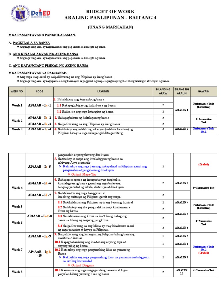 Bow in Ap 4 Q1 | PDF
