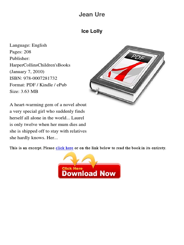 Ice Lolly Jean Ure 3291611 PDF | PDF | E Books | Online Services