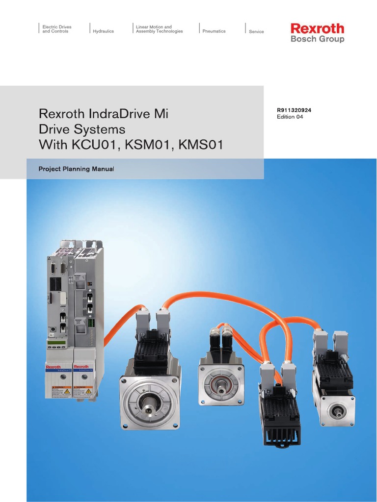 Rexroth IndraDrive Mi KCU01, KMS01, KSM01 Project Planning Manual ...