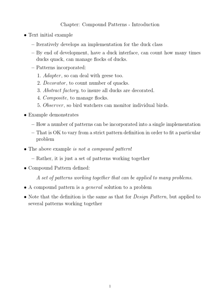 Compound Patterns - MVC Compound Pattern | PDF | Java Servlet | Model ...