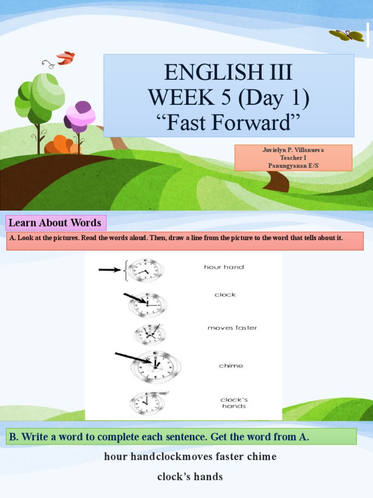 Fast Forward: Understanding Time Through Words and Story | PDF