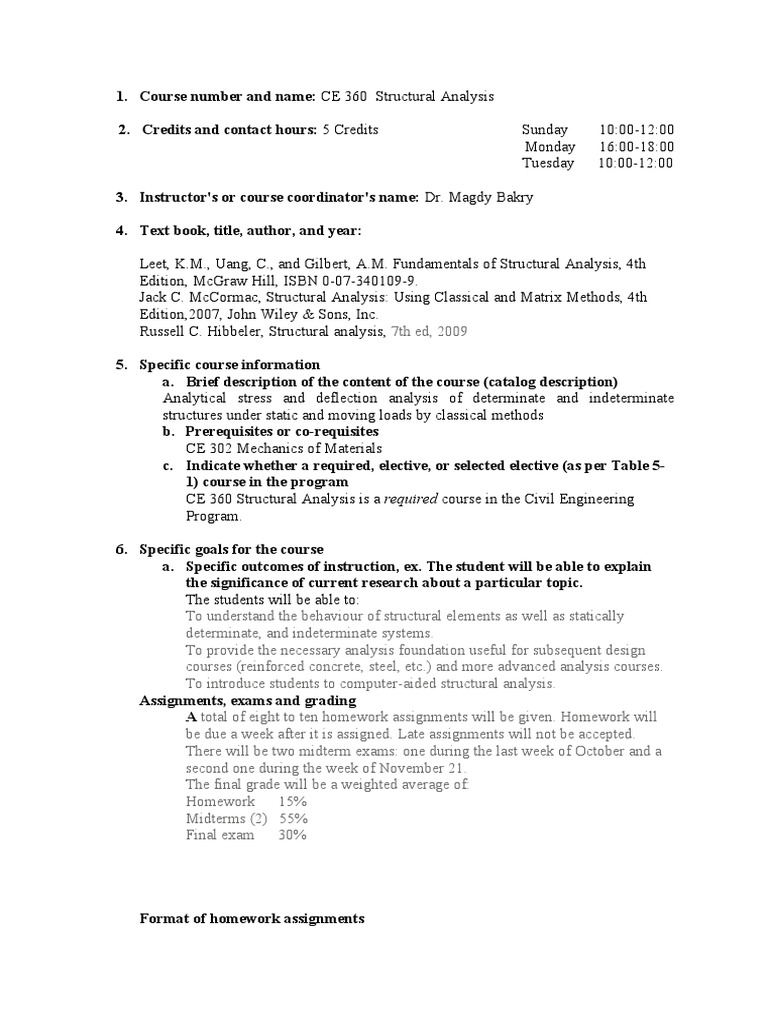 Civil Engineering Structural Analysis | PDF | Structural Analysis ...