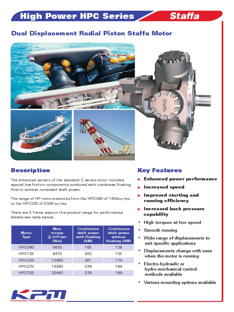 High Power HPC Series Datasheet PDF | PDF | Electric Motor | Turbocharger
