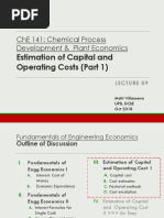Appendix A Cost Equations and Curves For The CAPCOST Program | PDF ...
