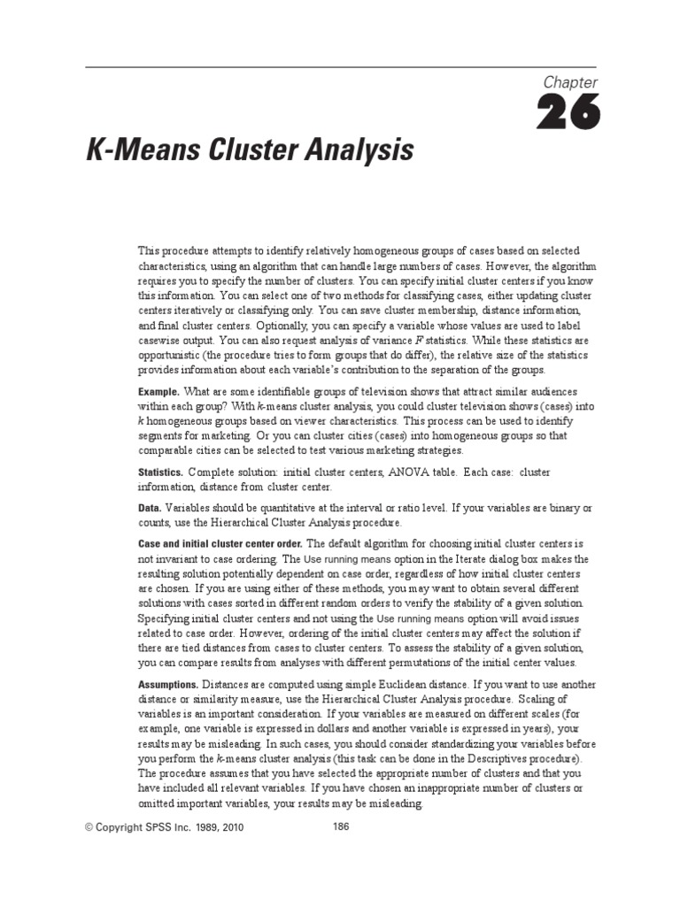 11-12-K Means Using SPSS | Download Free PDF | Cluster Analysis ...