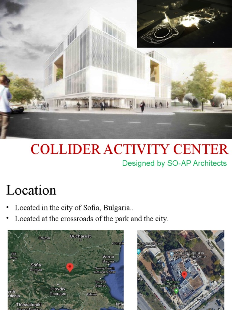 Collider Activity Center: Designed by SO-AP Architects | PDF | Basement | Architectural Design