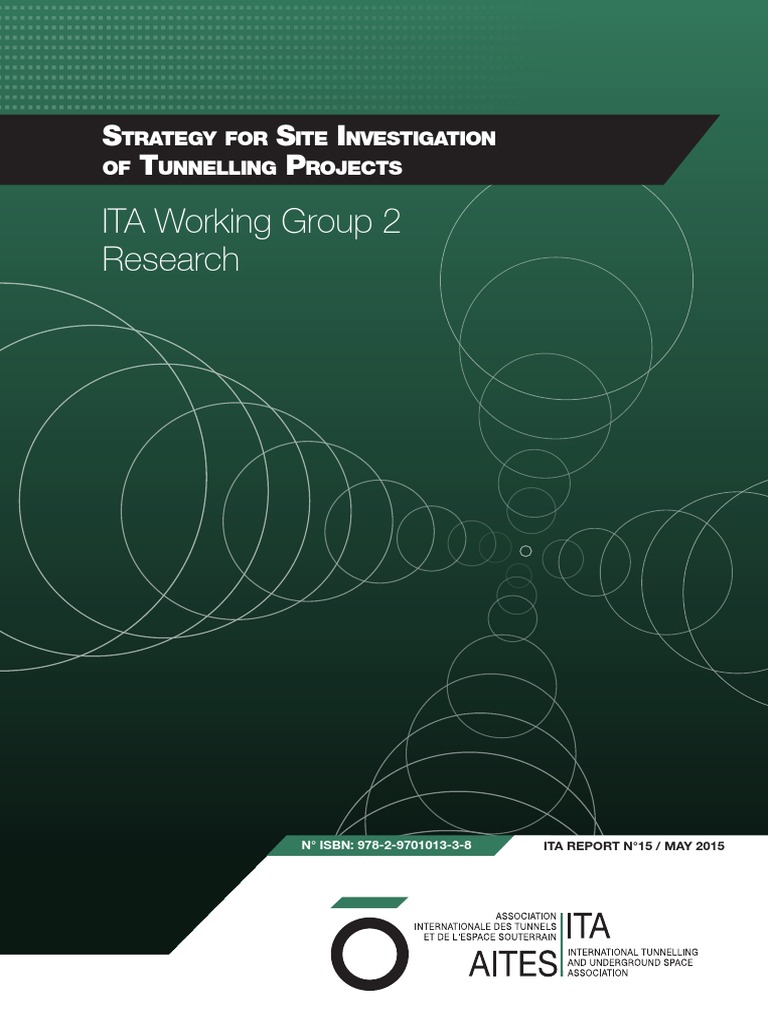ITA Working Group 2 Research: S S I T P | PDF | Geotechnical ...