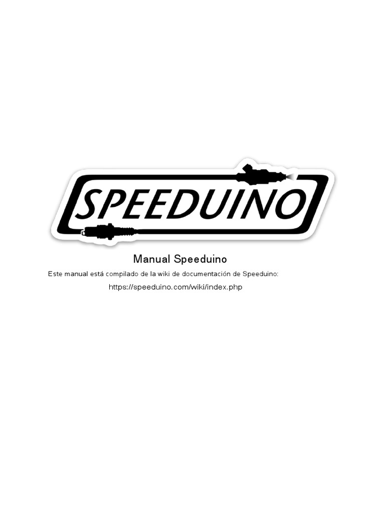 Speeduino Manual Es | PDF | Arduino | Bluetooth
