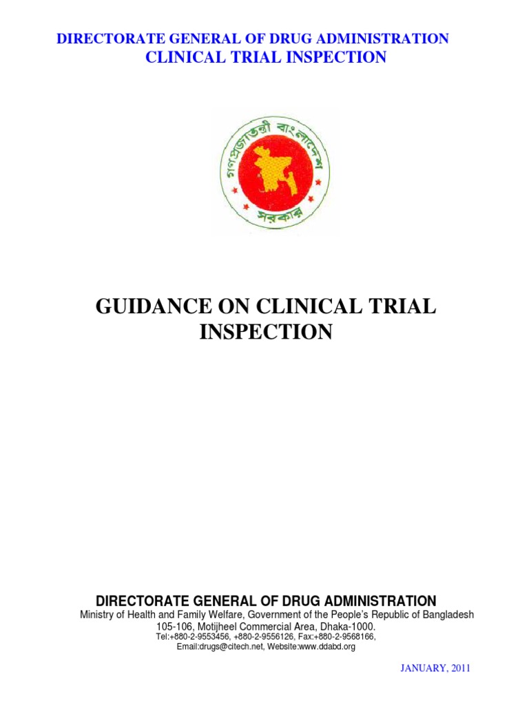 Guidance On Clinical Trial Inspection | PDF | Institutional Review ...
