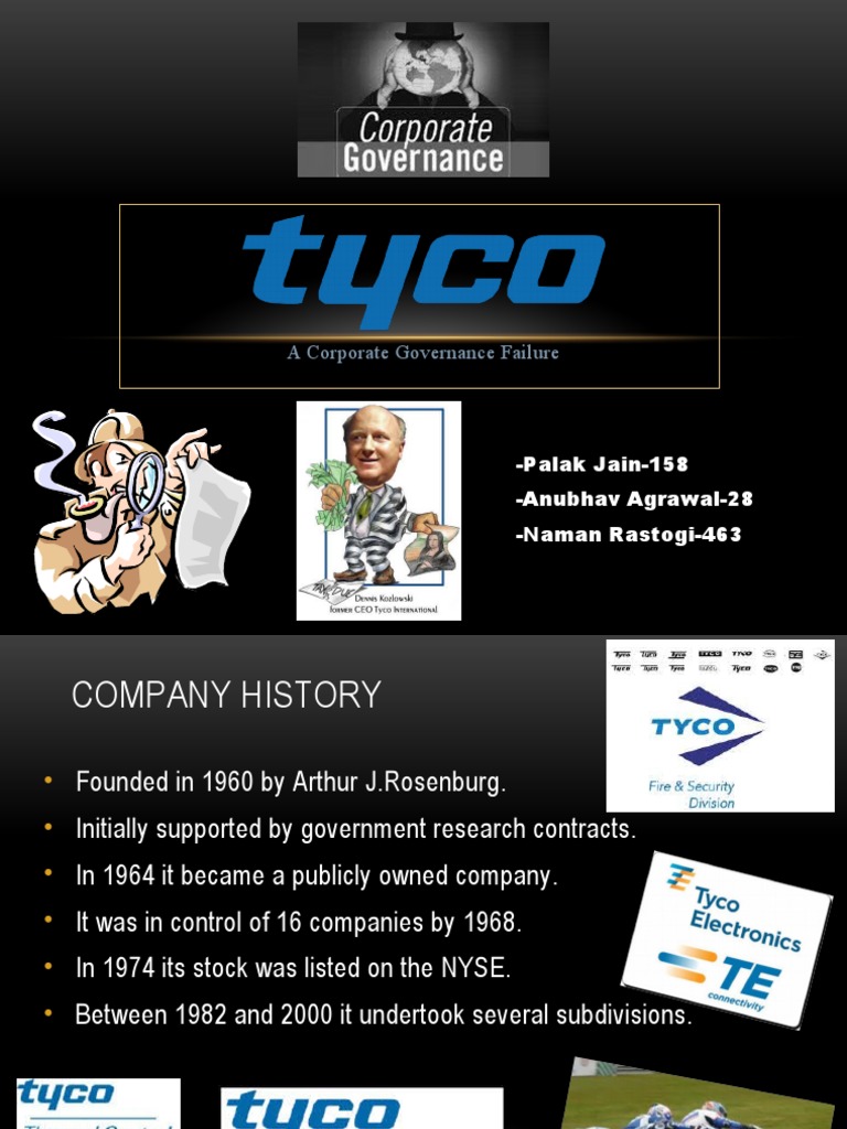 Tyco Scam | PDF | Companies | Government