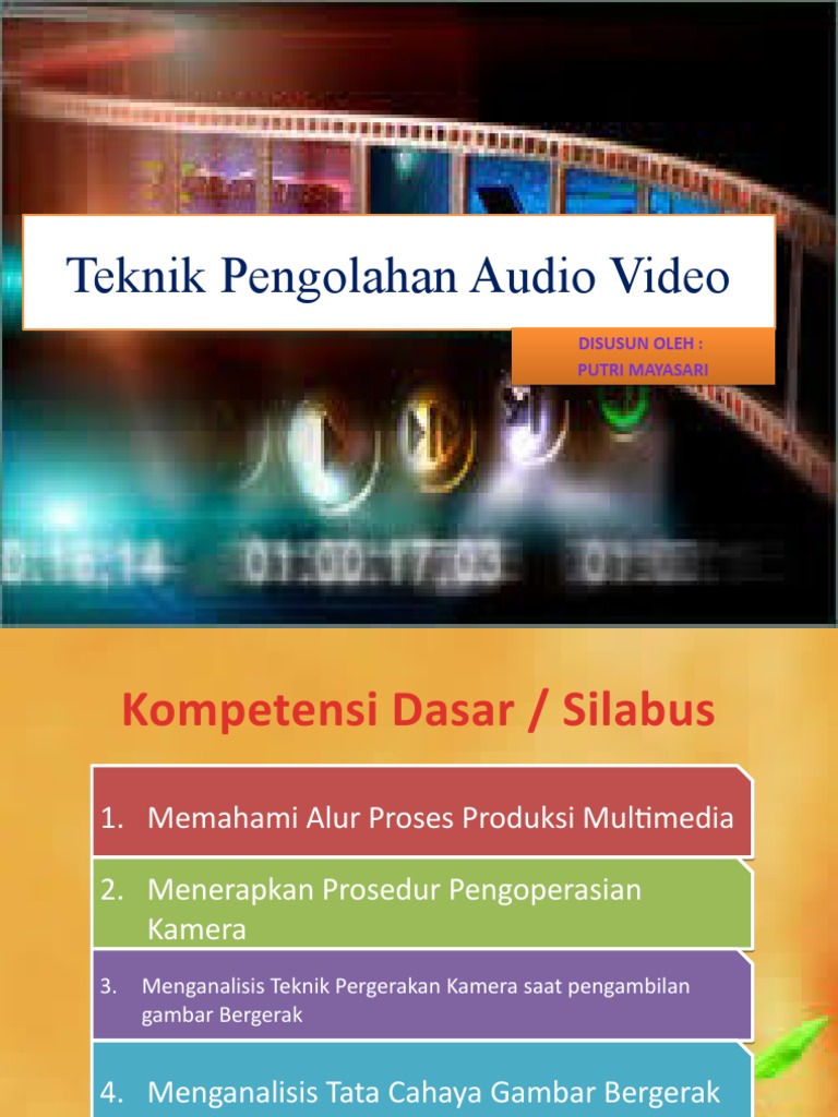 Teknik Pengolahan Audio Video | PDF