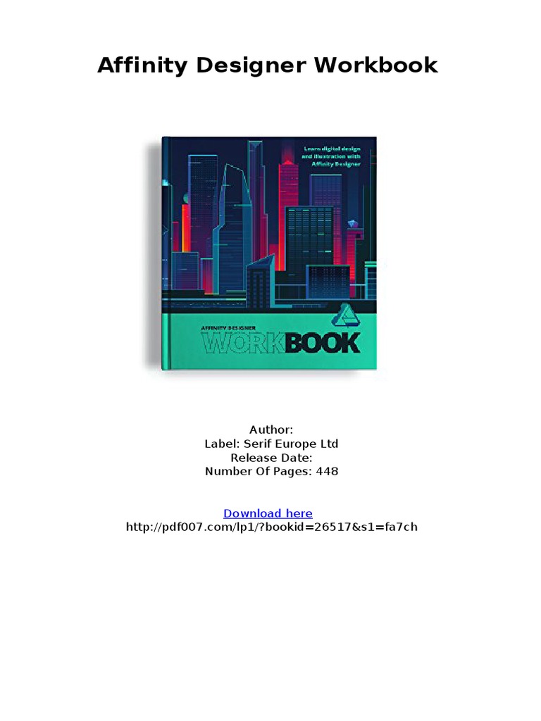 Affinity Designer Workbook Europe Limited | PDF | Entertainment | Computing And Information ...