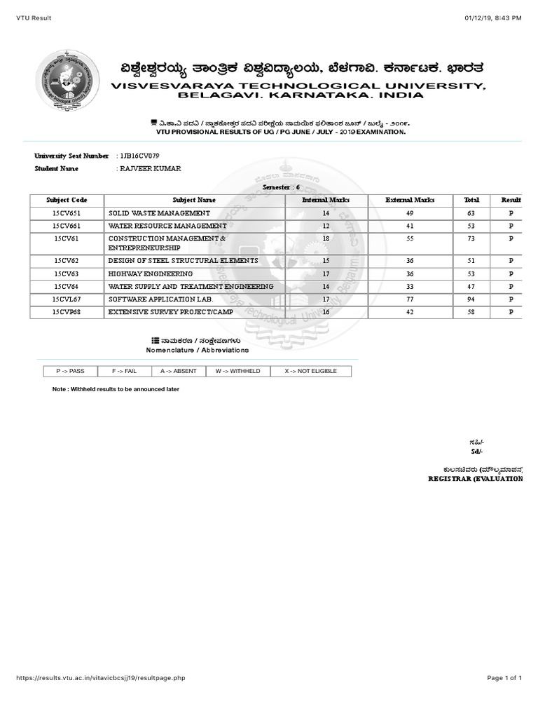 University Seat Number: 1JB16CV079 Student Name: Rajveer Kumar Semester ...