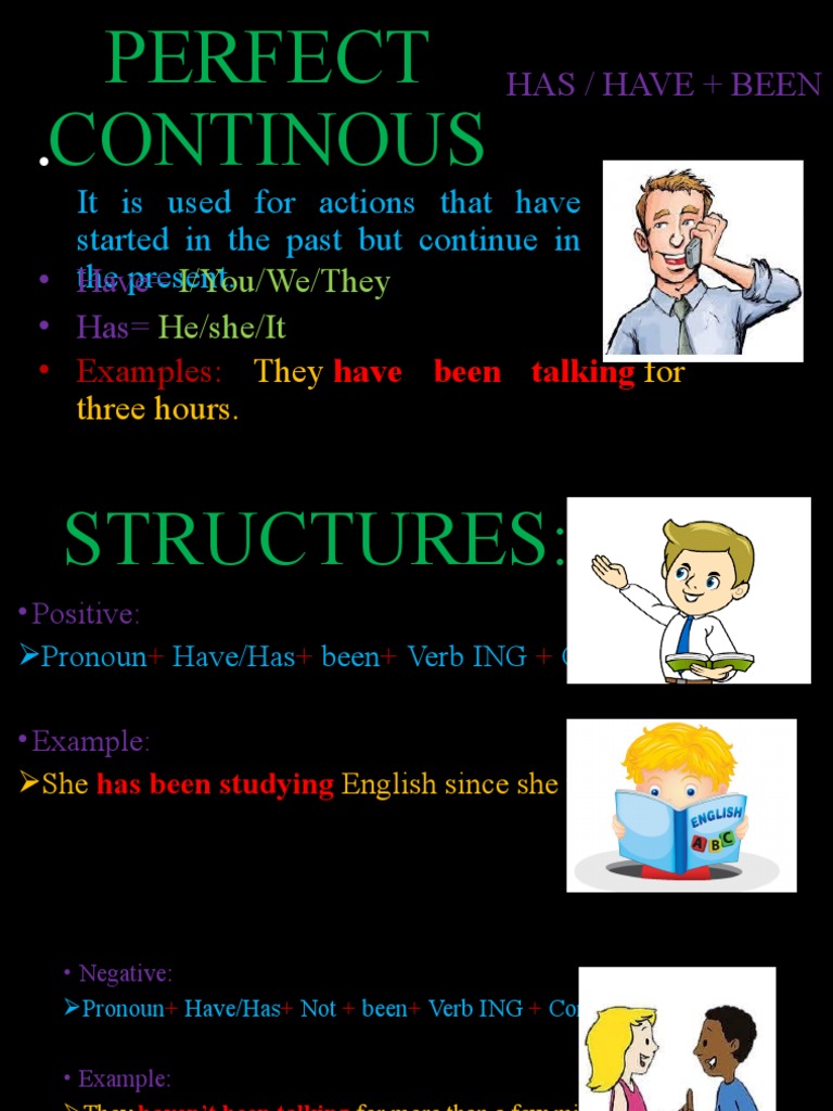 Perfect Continuous Tense Guide | PDF
