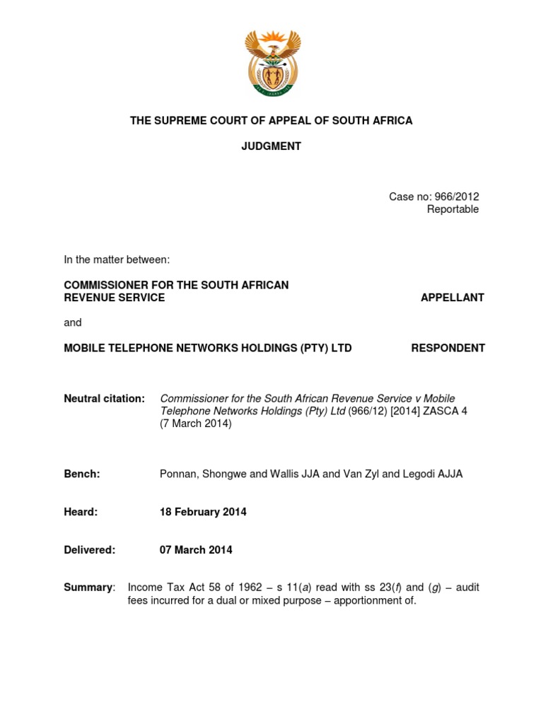 Mobile Telephone Networks | PDF | Tax Deduction | Expense