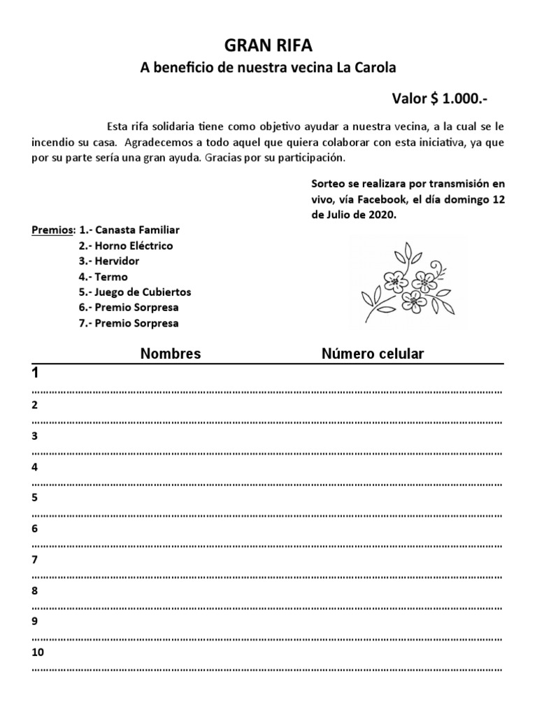 Gran Rifa | PDF