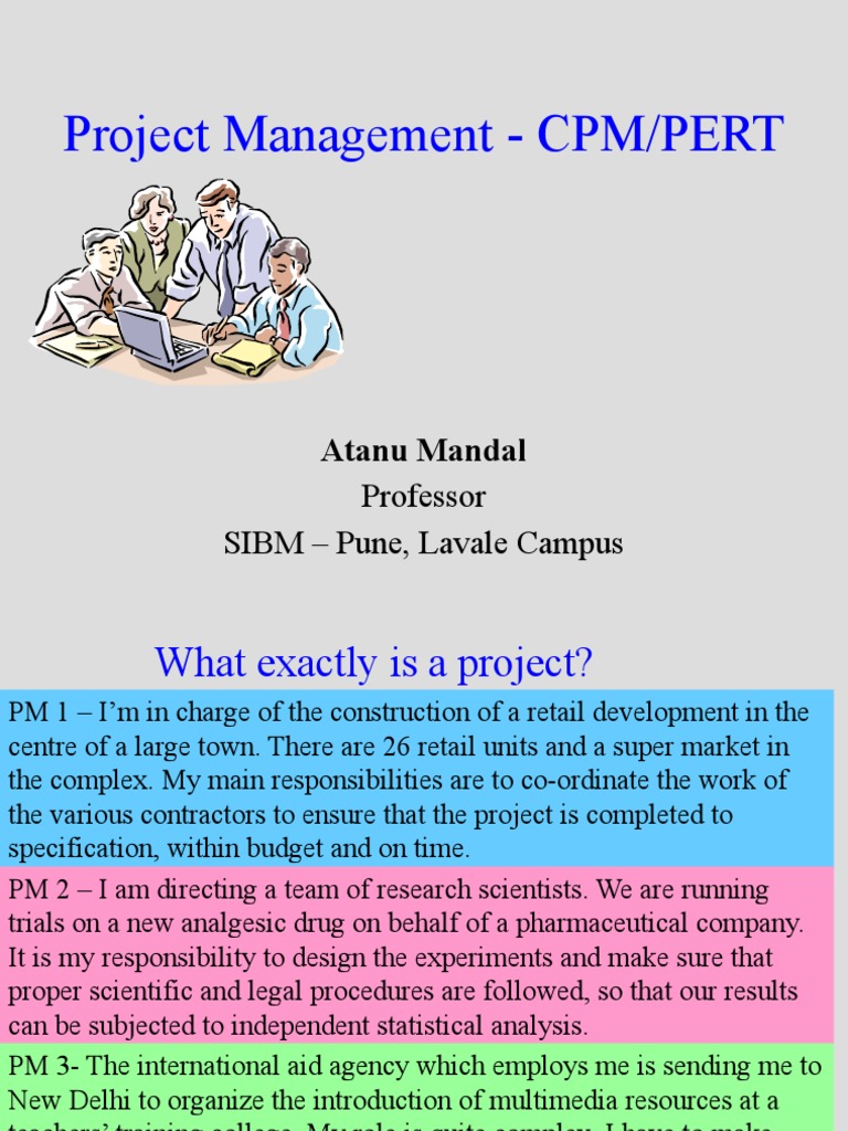 Project Management: CPM/PERT Guide | PDF | Project Management | Analysis