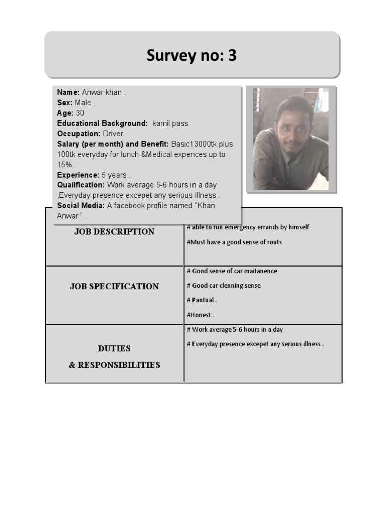 Interview of Anwar | PDF