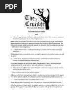Act 1 & 2 - The Crucible | PDF
