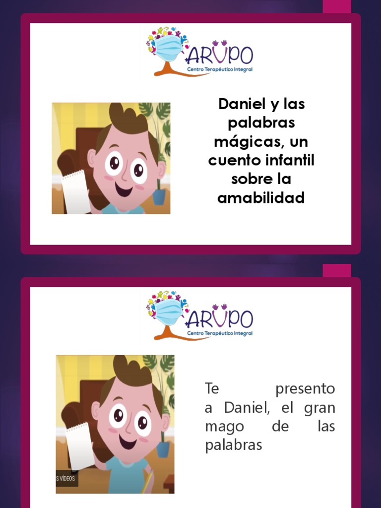 Cuento Palabras Magicas Pdf