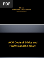 (SCPF) Code of Ethics - TEMP | PDF | Sanitization (Classified ...