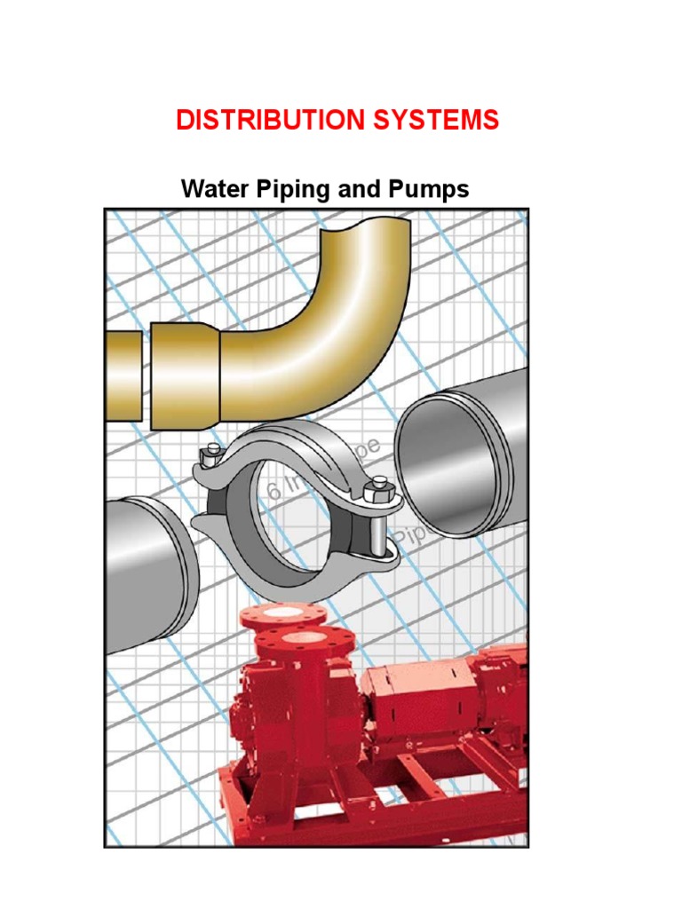 Distribution Systems: Water Piping and Pumps | PDF | Valve | Pipe ...