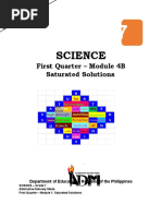 Science Grade 7 Modules PDF | PDF | Solution | Solubility