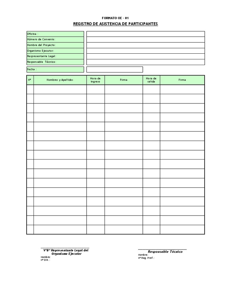 Formatos - OE (Excell) | PDF | Cheque | Bancos