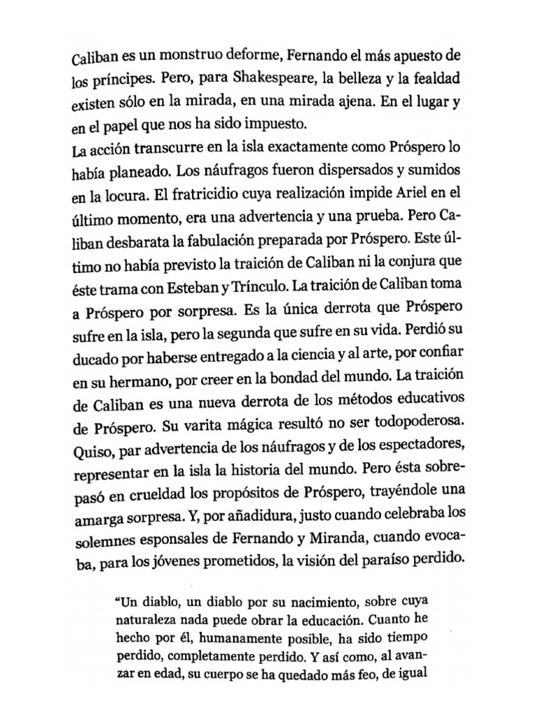 Jan Kott - La Varita Mágica de Próspero (Parte 3) | PDF